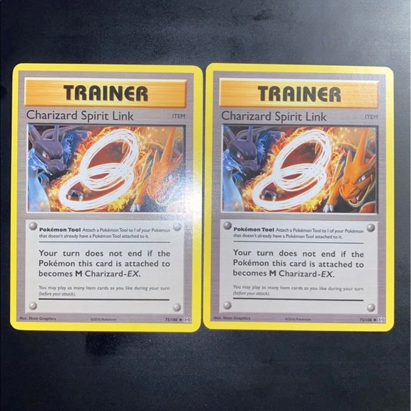 Pokemon | Toys | 2 Lot Charizard Spirit Link Xy Evolution S 26 75108 ...